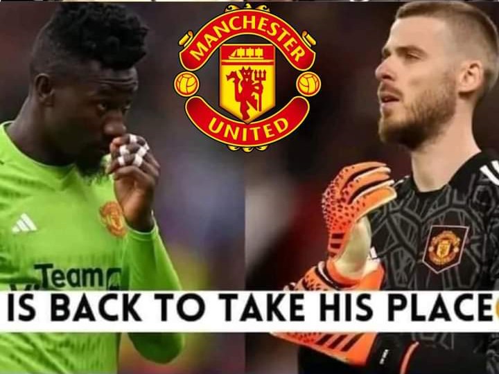 The joyous Erik Ten Hag expressed his gratitude to David De Gea for his ...