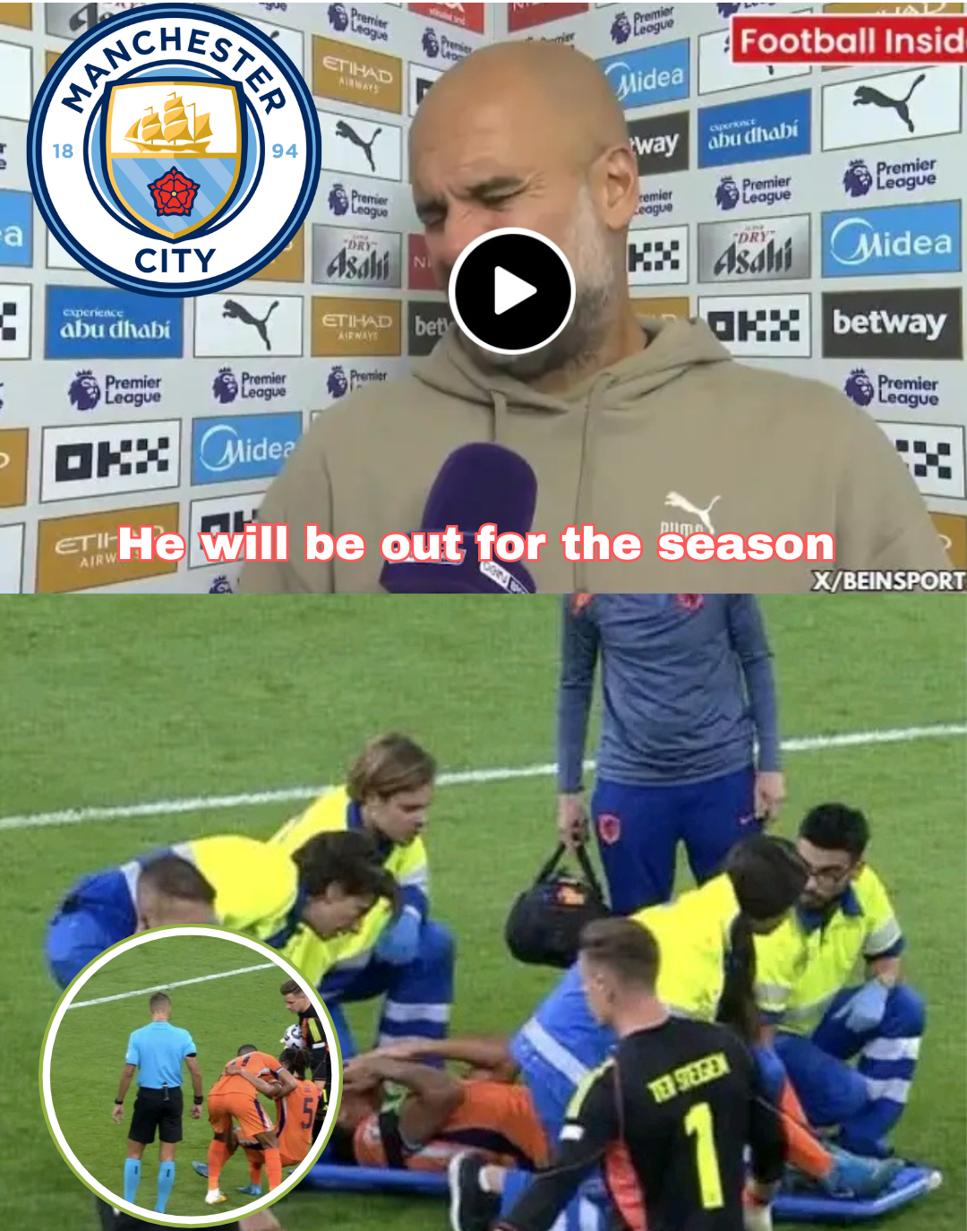 Pep Guardiola broke down in tears after Key Manchester City Star boy ...