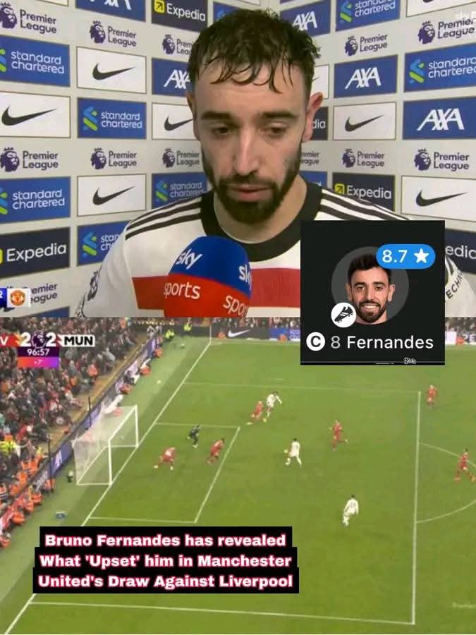 🚨BRUNO FERNANDES HAS REVEALED WHAT 'UPSET' HIM IN MANCHESTER UNITED'S ...